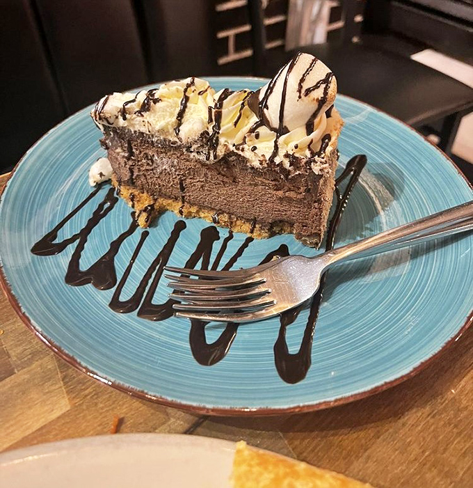 This chocolate dessert isn't just a slice&mdash;it's a three-act play of texture and flavor that deserves a standing ovation.