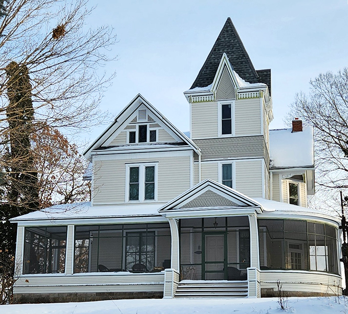 Victorian homes like the Oaklawn Inn stand as testaments to craftsmanship from an era when "open concept" meant opening a window.