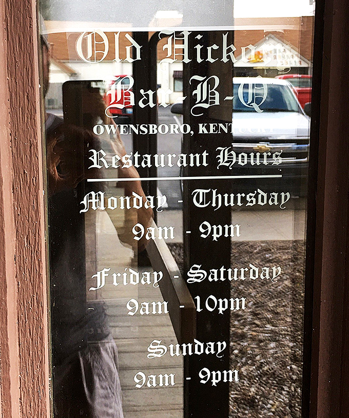 Those hours posted on the door tell you exactly when happiness is available, Monday through Sunday with reasonable expectations.