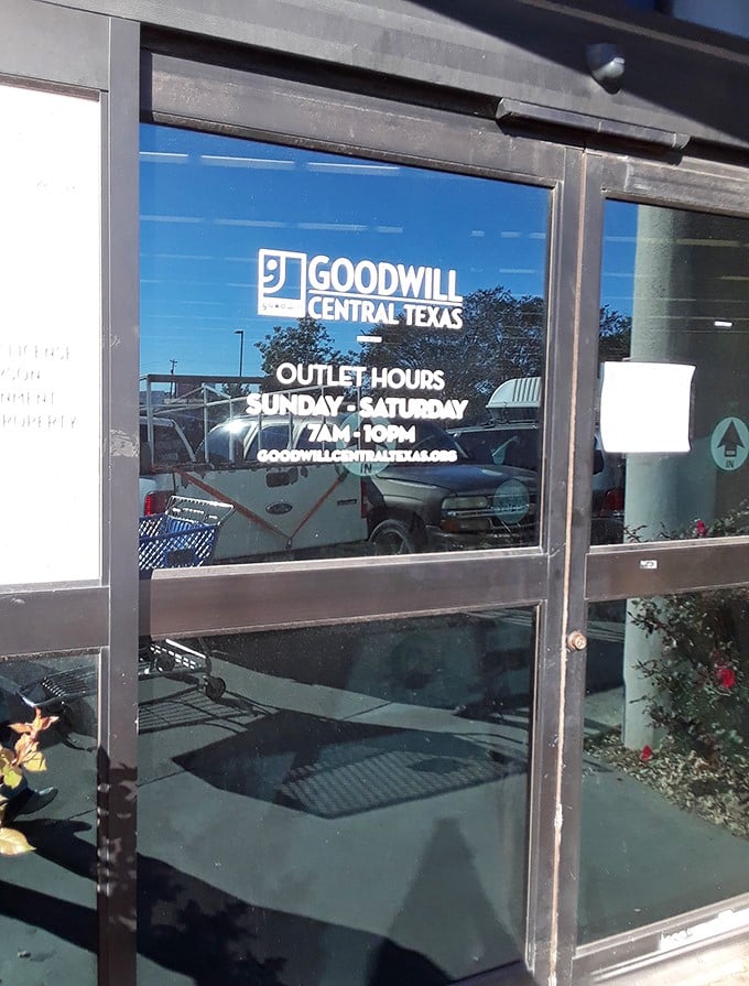 Open seven days a week for your treasure hunting convenience. The store hours sign might as well read "Adventure Available Daily."