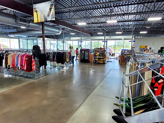 The spacious layout invites leisurely exploration &ndash; where every aisle might contain that perfect something you didn't know you needed.