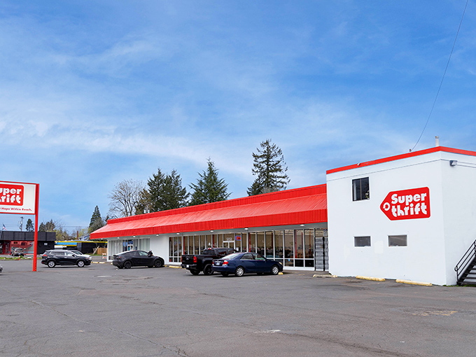 The loyalty program rewards regular visitors, because SuperThrift knows you'll be back for more treasures soon.