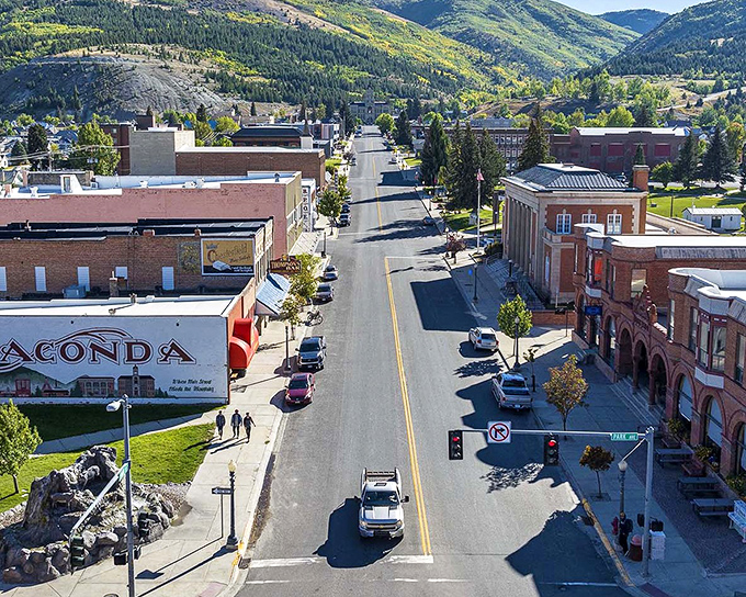 Downtown Anaconda unfolds along Park Avenue, where historic buildings don't just house businesses&mdash;they tell stories of boom, bust, and resilience.