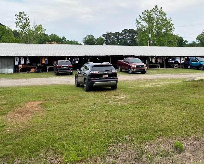 Beyond the pavement lies a world of weekend entrepreneurs. These covered stalls house dreams, side hustles, and family businesses.