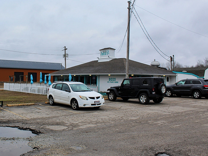 Even the parking lot tells a story&mdash;where locals have been pulling up for their morning coffee ritual through presidential administrations and fashion trends.