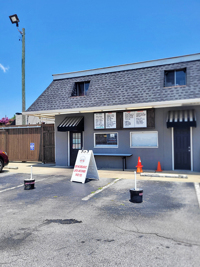 The humble exterior belies the culinary treasures within—like finding a Michelin-worthy meal in your grandmother's kitchen.