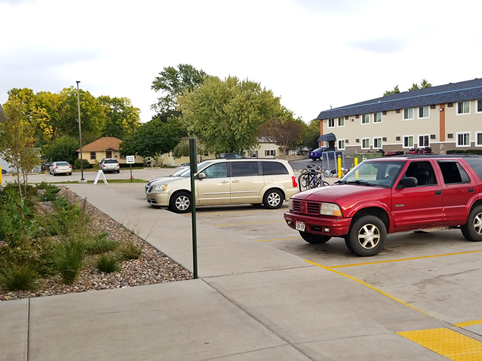 The parking lot&mdash;where empty trunks arrive and full ones depart. Your car is about to become significantly more crowded.