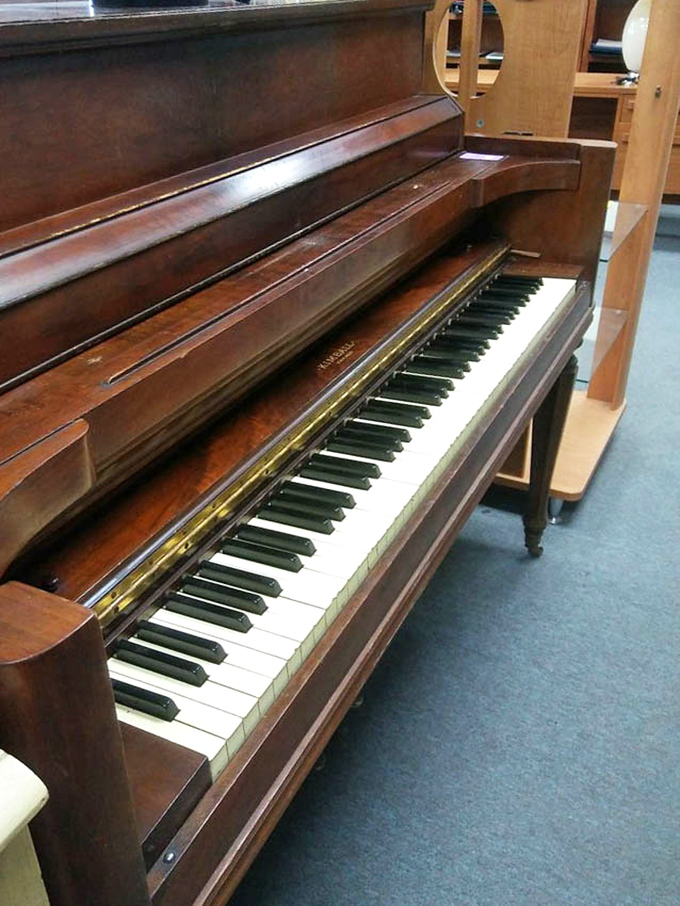 This piano has likely played everything from "Chopsticks" to Chopin&mdash;and for the right price, its next performance could be in your living room.