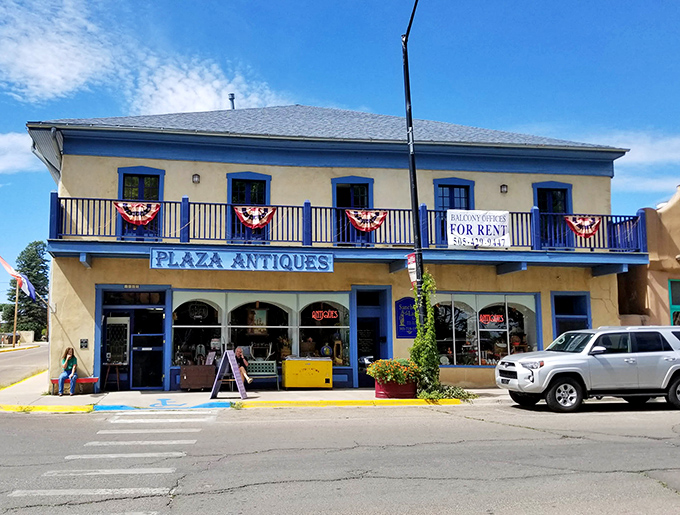 Plaza Antiques beckons treasure hunters seeking genuine vintage finds instead of those "distressed" furniture pieces that cost more than actual antiques.