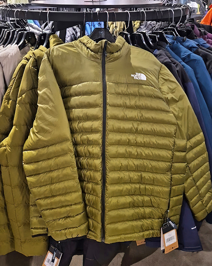 North Face puffers hang like exotic tropical fruit, tempting snowbirds to prepare for that one week in January when Florida dips below 60&deg;.
