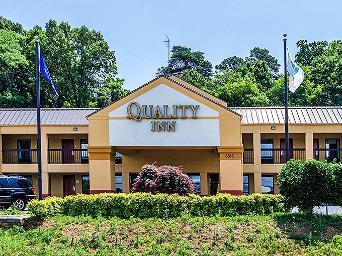 This Quality Inn might not make architectural digest, but it offers something priceless in travel&mdash;a clean bed without Manhattan prices.