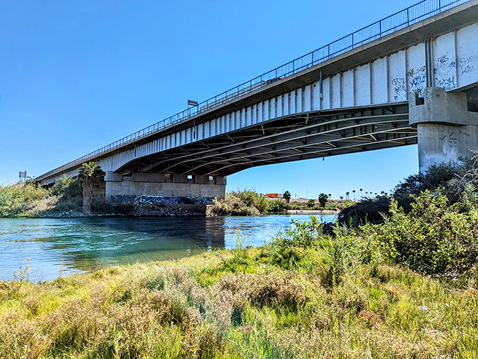The bridge over the Colorado River connects more than just two sides&mdash;it links desert communities where life moves at its own unhurried pace.