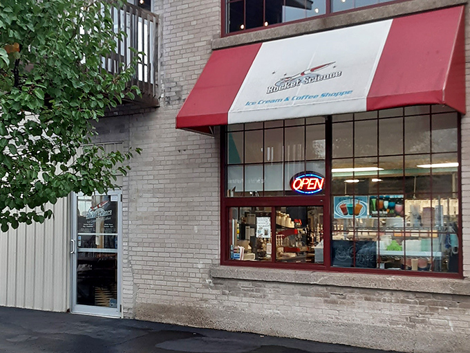 Science meets sweetness. Rocket Science Ice Cream uses liquid nitrogen to create made-to-order frozen treats that blend modern technique with small-town charm.