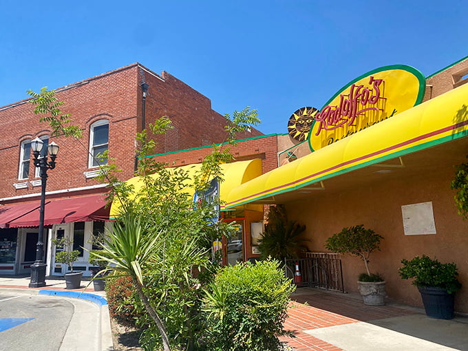 Rodolfo's vibrant exterior hints at the authentic flavors waiting inside &ndash; where California's agricultural bounty meets traditional Mexican recipes.
