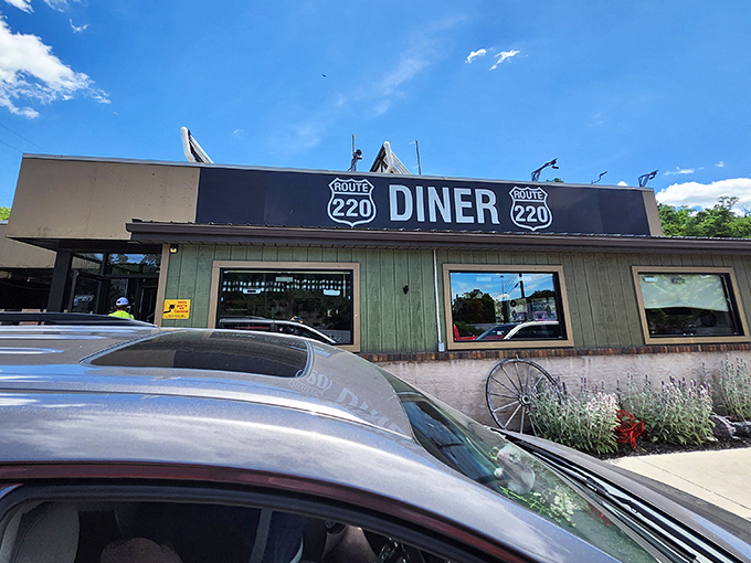 Route 220 Diner serves up comfort food with a side of conversation. The kind of place where the coffee's always hot and the gossip's always fresh.