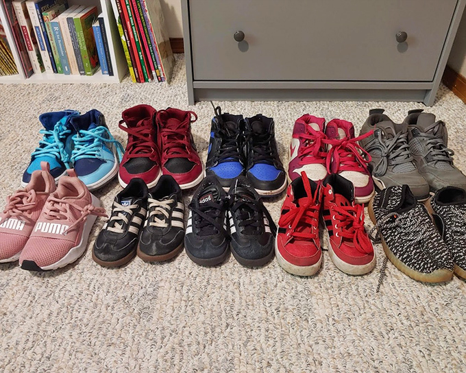 A lineup of pre-loved sneakers proves that great style doesn't require a first-owner price tag&mdash;just a little sanitizing spray.