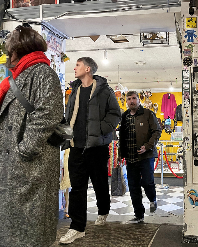 Treasure hunters in their natural habitat – the thrill of the find brings shoppers from all walks of life to this Philadelphia institution.