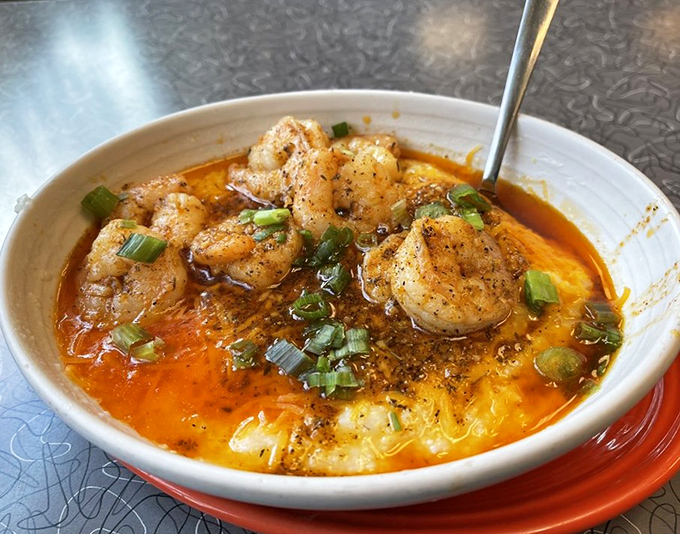 Shrimp and grits that would make a Southern grandmother nod in approval, then ask for the recipe.