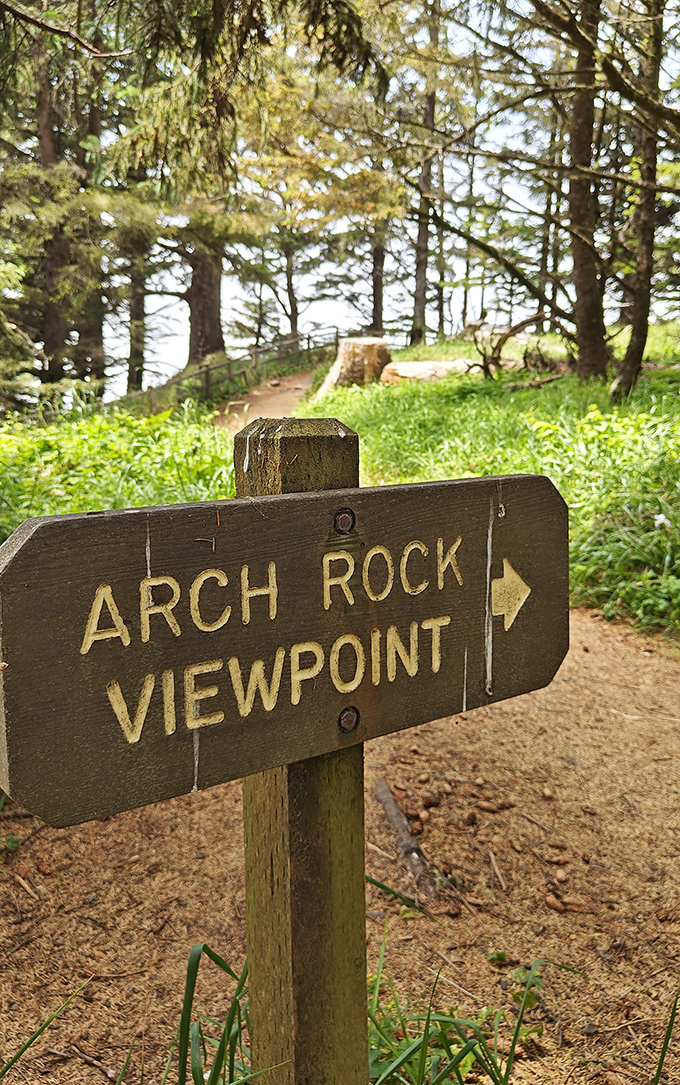 The wooden signpost that's launched countless "we made it!" photos and pointed the way to breathtaking vistas beyond.
