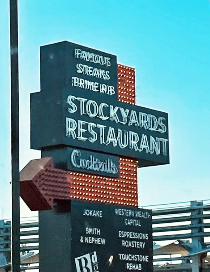 The iconic sign that's guided hungry travelers for generations. Those illuminated letters promise salvation for empty stomachs and discerning palates alike.