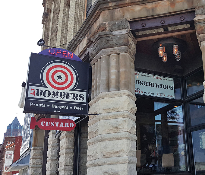 The sign doesn't just mark a restaurant&mdash;it's a beacon for the burger-faithful seeking salvation in the form of peanut butter and beef.