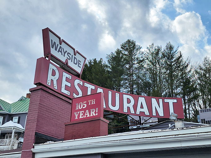 Over a century of serving comfort food excellence. That's not just a sign—it's a badge of honor in the restaurant world.