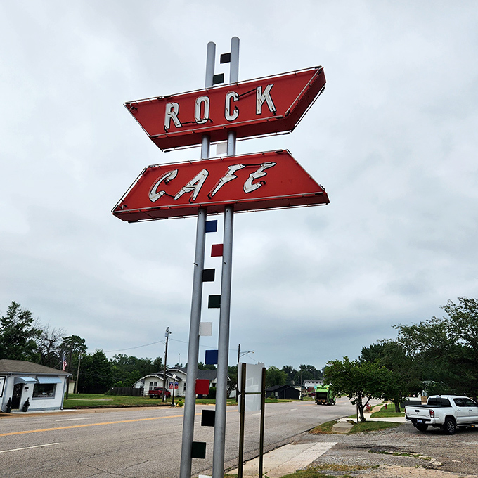 That classic red neon sign has been guiding hungry travelers to breakfast happiness for longer than most of us have been alive.