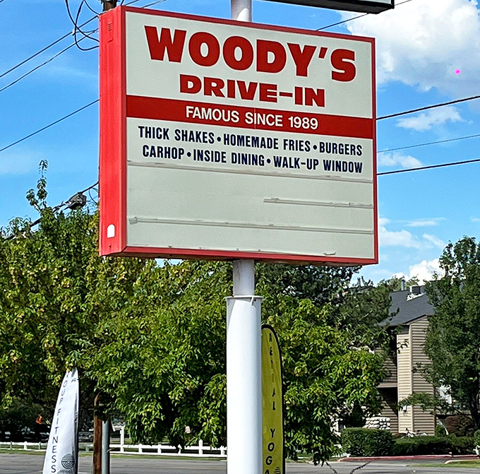 The sign says it all &ndash; "Famous Since 1989" isn't just a slogan, it's a timeline of countless satisfied appetites and burger-induced smiles.