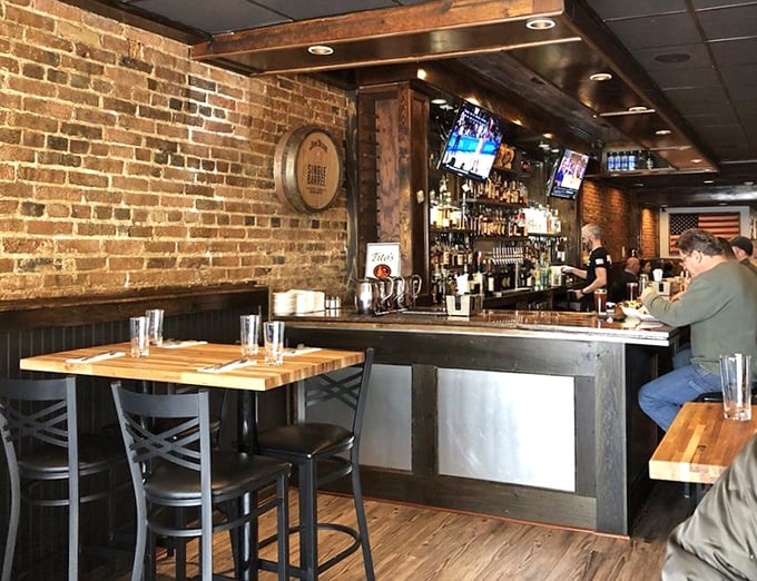 Where magic happens&mdash;the bar area combines craft cocktails with comfort in a space that invites lingering conversations.