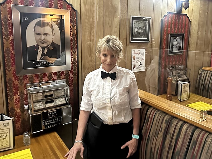 Dressed for success and ready to serve – the kind of staff that makes dining feel special.