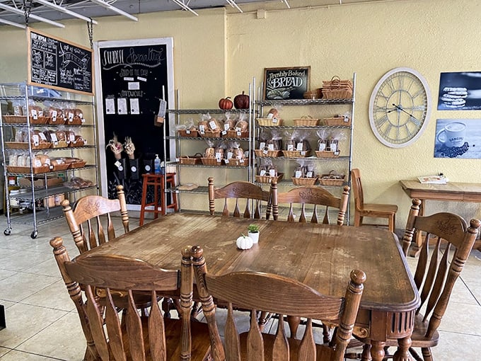 Sunrise Bread Company's rustic charm and fresh-baked aromas make mornings worth celebrating, one pastry at a time.