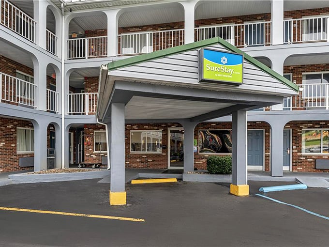 SureStay Hotel offers everything retirement dreams are made of: affordability, accessibility, and absolutely no need to impress anyone.