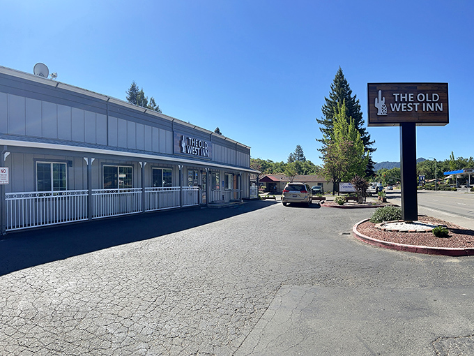 The Old West Inn offers lodging with character rather than corporate conformity, a place where your room key doesn't require an app download.