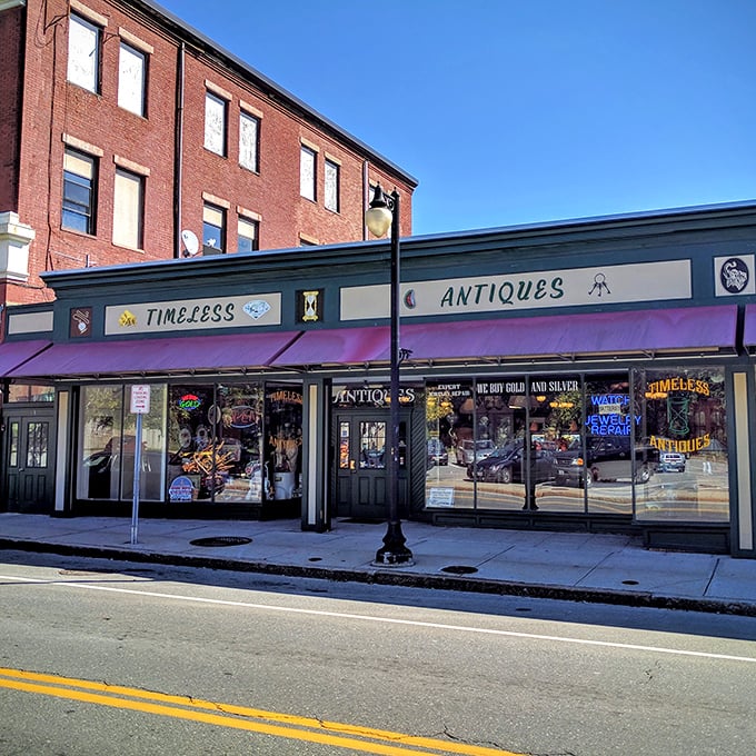 Timeless Antiques lives up to its name, offering windows into the past where yesterday's ordinary becomes today's extraordinary find.