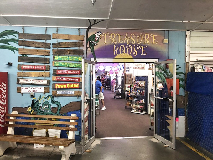 "Treasure House" indeed! This aptly-named shop promises adventures in collecting where one person's castoffs become another's prized possessions.