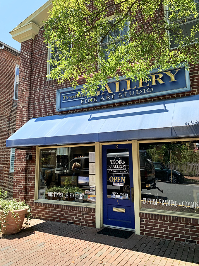 Troika Gallery showcases fine art without the pretension. The kind of place where you can appreciate masterpieces while wearing comfortable shoes.