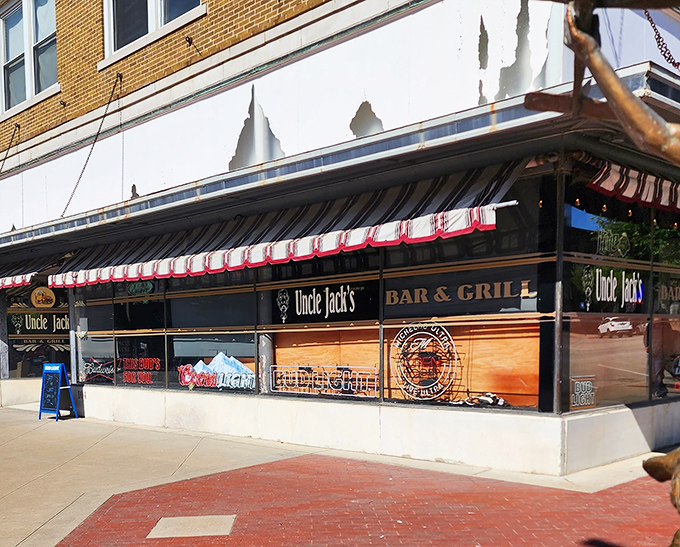 Uncle Jack's Bar & Grill serves up classic American fare in a downtown spot that locals genuinely love.