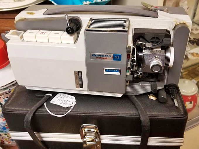 This vintage projector once brought families together for movie nights before Netflix made everyone watch alone on phones.