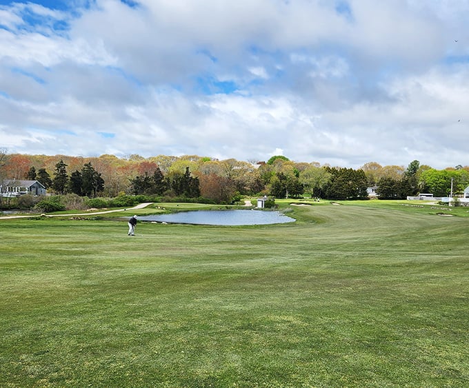 Weekapaug Golf Course offers that perfect blend of manicured greens and natural beauty where even non-golfers can appreciate the landscape artistry.