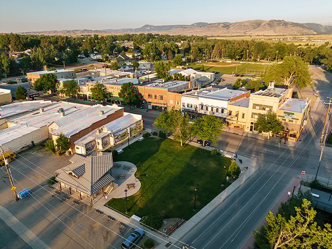 From above, Buffalo reveals itself as a perfect grid of possibility nestled against mountains that refuse to be tamed.