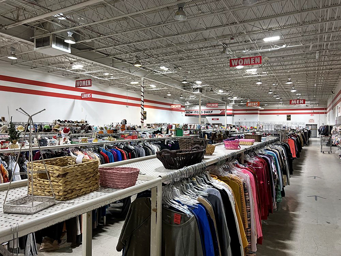The vastness of Think Thrift is both intimidating and thrilling &ndash; like a department store where everything has a story and nothing has full price.