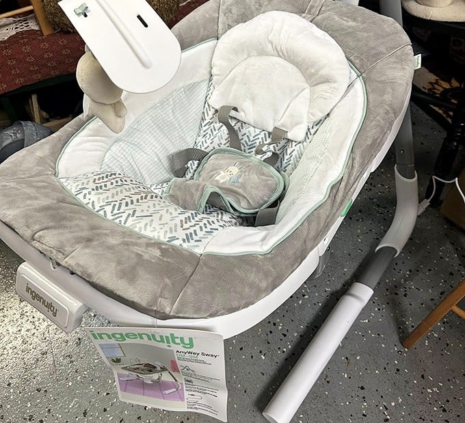 Baby gear that proves parenting doesn't require a second mortgage. This ingenious swing has probably soothed more fussy babies than a lullaby marathon.