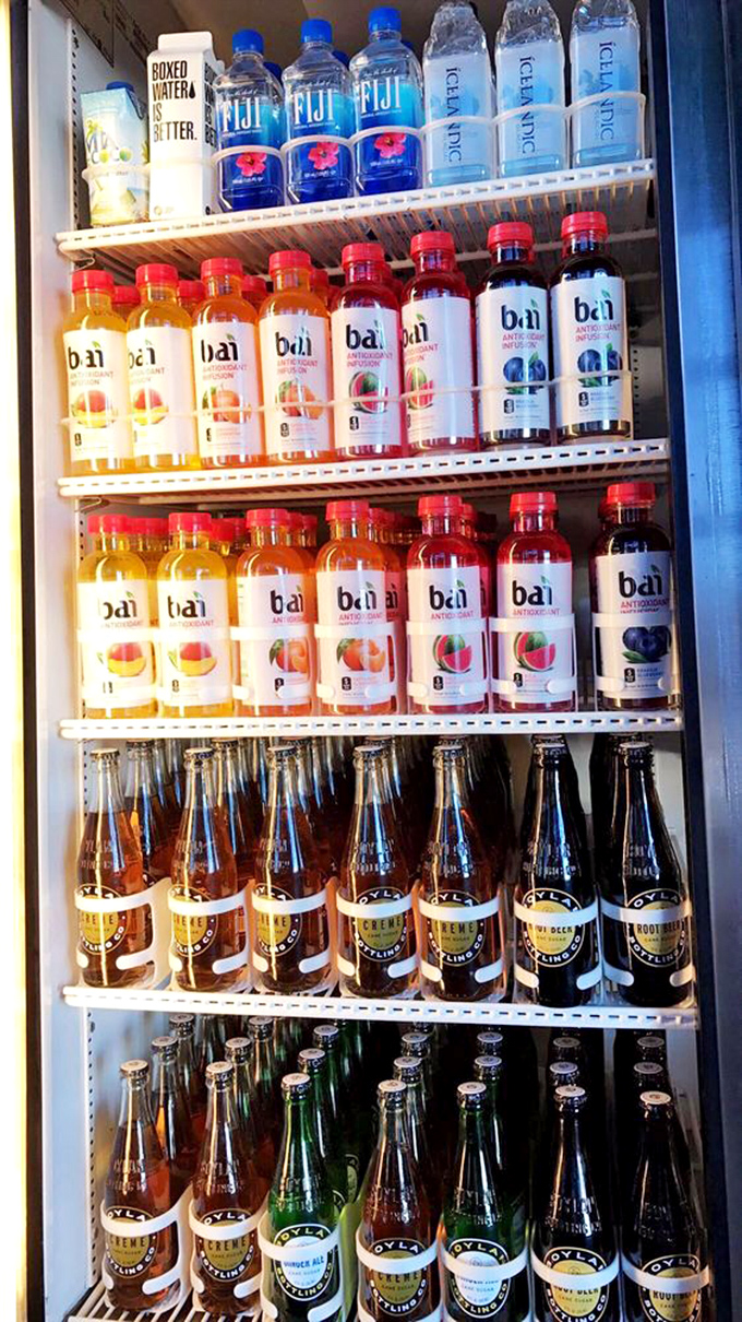 The drink selection at Mojo's proves they know a good meal deserves equally good hydration companions.