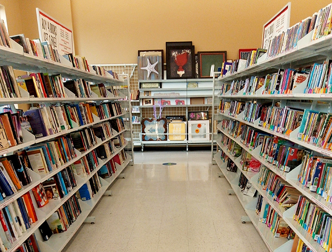 The book section &ndash; where literary journeys cost less than a coffee and dog-eared pages tell tales of previous readers.