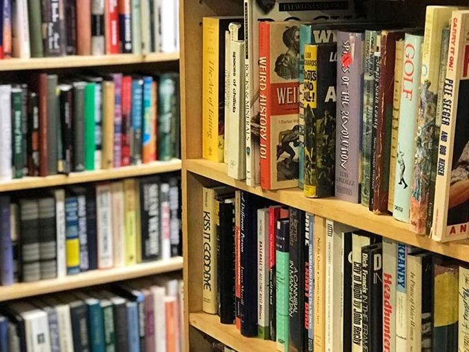 Books that smell like wisdom, with spines that tell stories before you even open them. Digital just can't compete with this sensory experience.