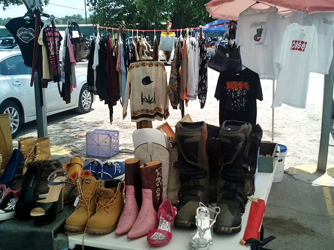 Footwear fashion show where cowboy boots meet combat boots meet pink princess heels&mdash;a United Nations summit for shoes of all backgrounds.