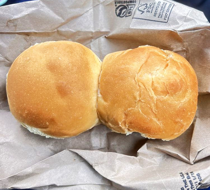Pillowy dinner rolls that somehow taste even better alongside fried chicken. Nature's perfect sauce-sopping device.