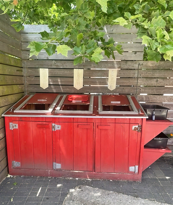 Even the trash situation is handled with care here&mdash;because attention to detail matters, even in the unglamorous stuff nobody notices. 