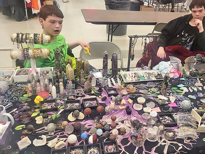 Crystal wonderland where even skeptics might wonder, "Does this amethyst actually feel warmer in my hand, or am I imagining things?"