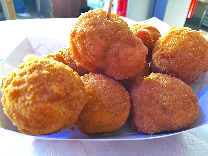 These golden kraut balls aren't just fried spheres of tangy goodness&mdash;they're edible ambassadors of Ohio's German heritage and Porky's culinary craftsmanship.